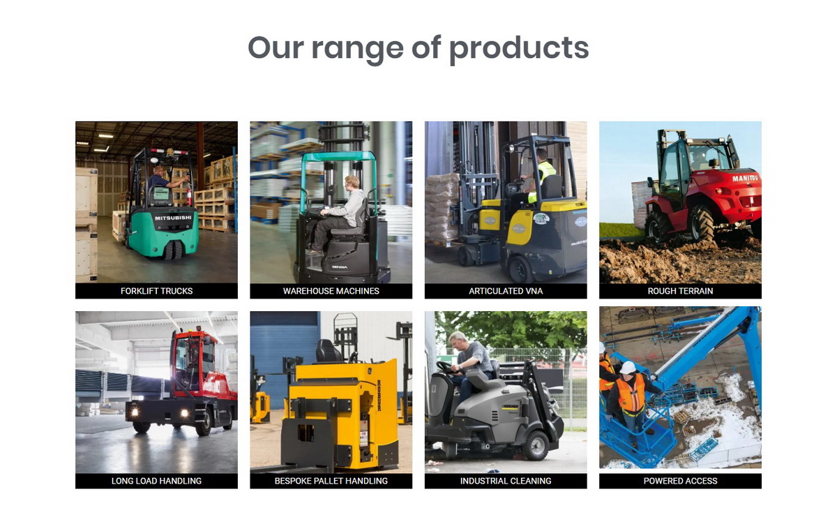 Welcome to our new website – Malcolm West Forklifts